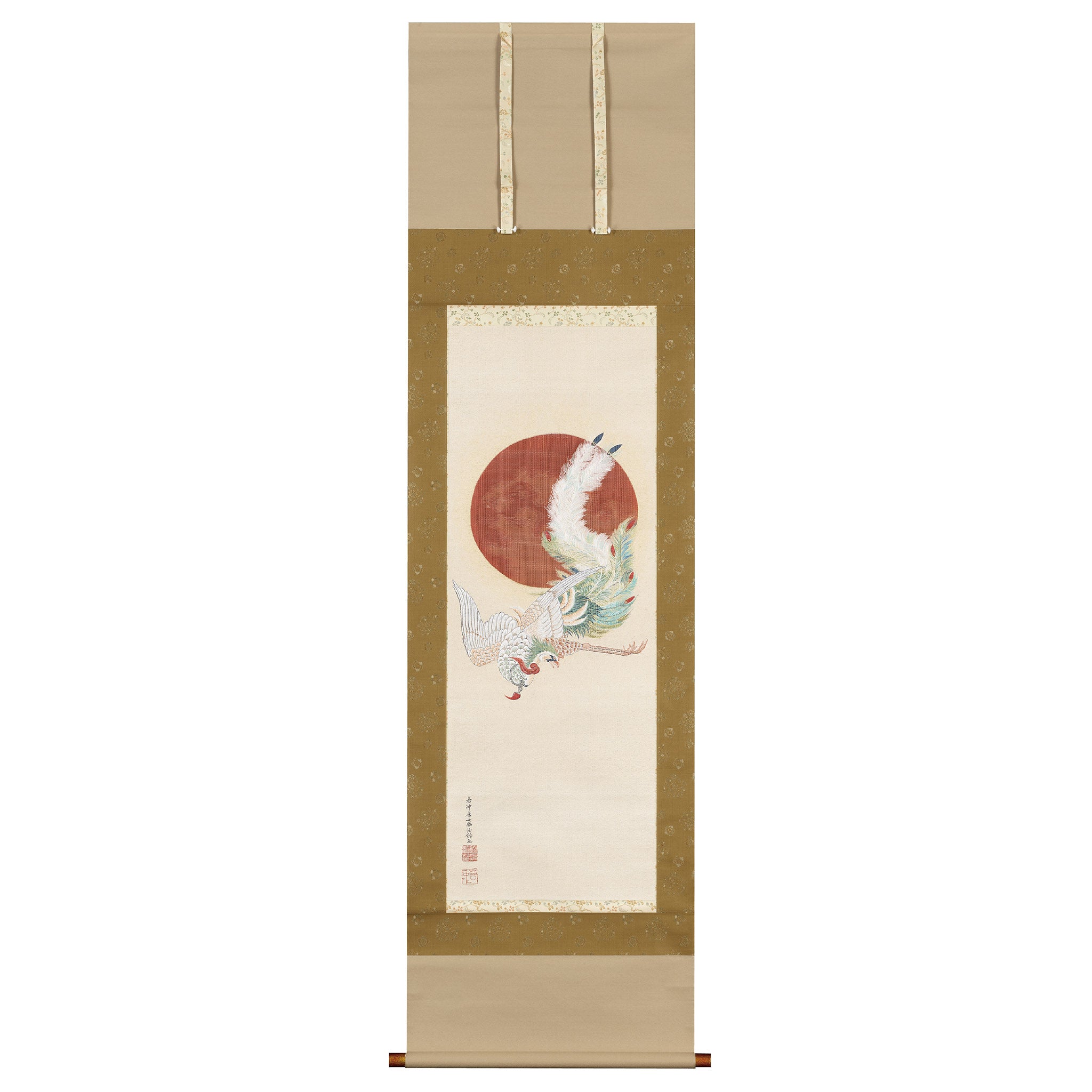 Phoenix and Rising sun / Ito Jakuchu – Unfamiliar Japan